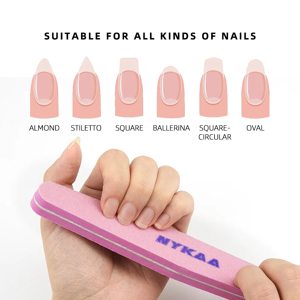 Professional Custom Japanese Double-Sided Sandpaper Nail File Kits