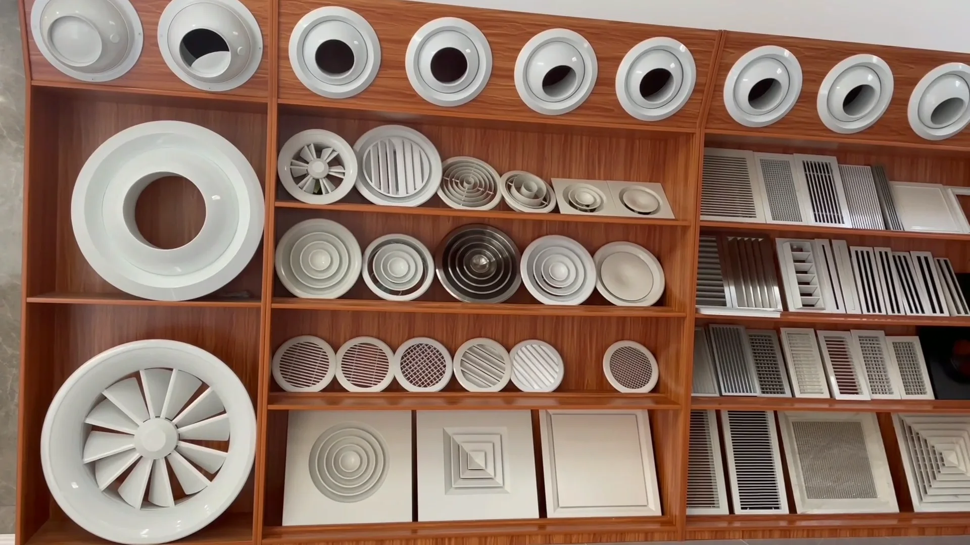 Aluminum Circular Diffuser Round Shape Ceiling Mount Diffuser - Buy ...