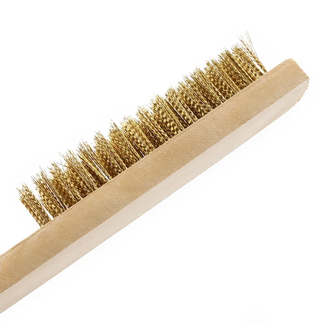 IMPA 510662 510667 Wood Straight Handled Steel Wire Brush