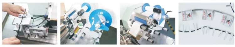 Automatic Power Cable Label Folding Labeling Machine Chinese ...