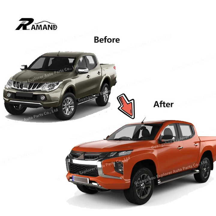 Car Conversion Upgrade Bodykit for Triton 2012-2018 to 2020 Exterior ...