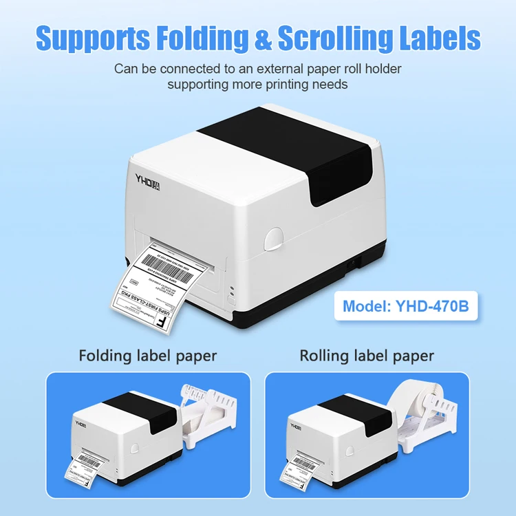 High Quality 4 Inch Waybill Thermal Transfer Ribbon Printer 4x6 ...