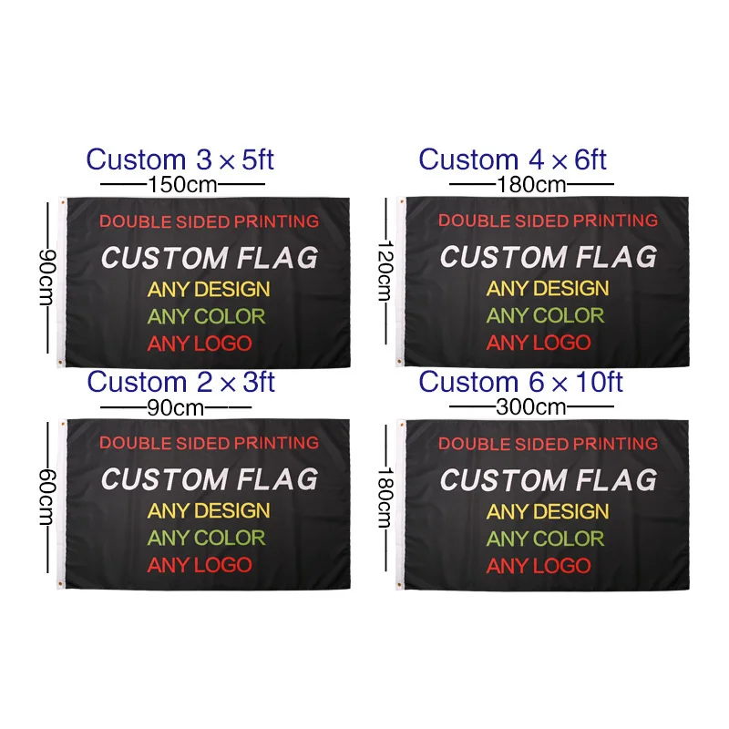 Custom Polyester Flags - Fast Delivery & Custom Designs