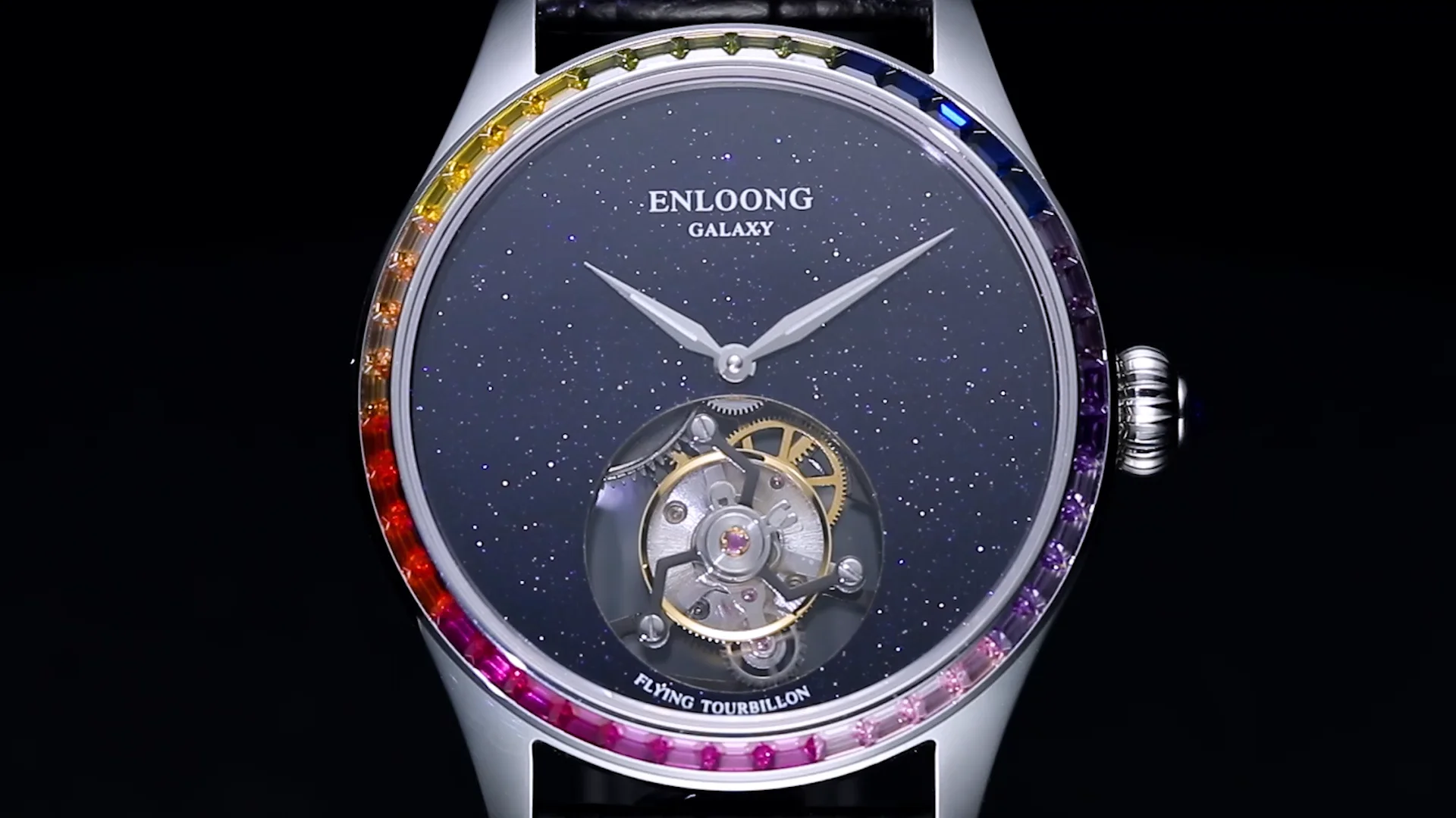 Enloong Chinese Classic Sapphire Galaxy Rainbow Manual Mechanical ...