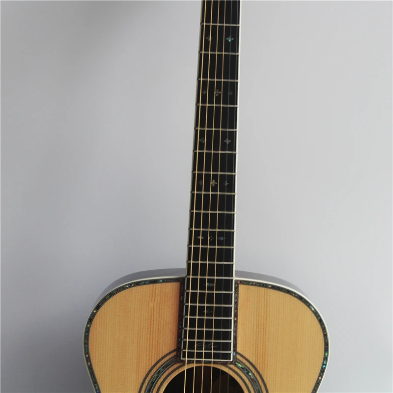 Handmade OM Style 40 Inch Acoustic Guitar with Rosewood