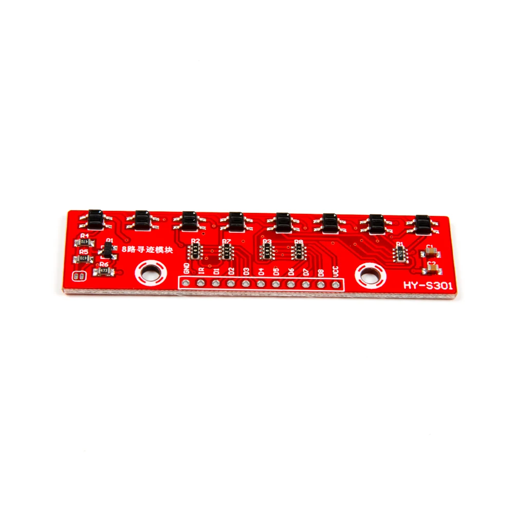 8 Way Infrared Line Tracking Sensor Module Line Follow Module Infrared ...
