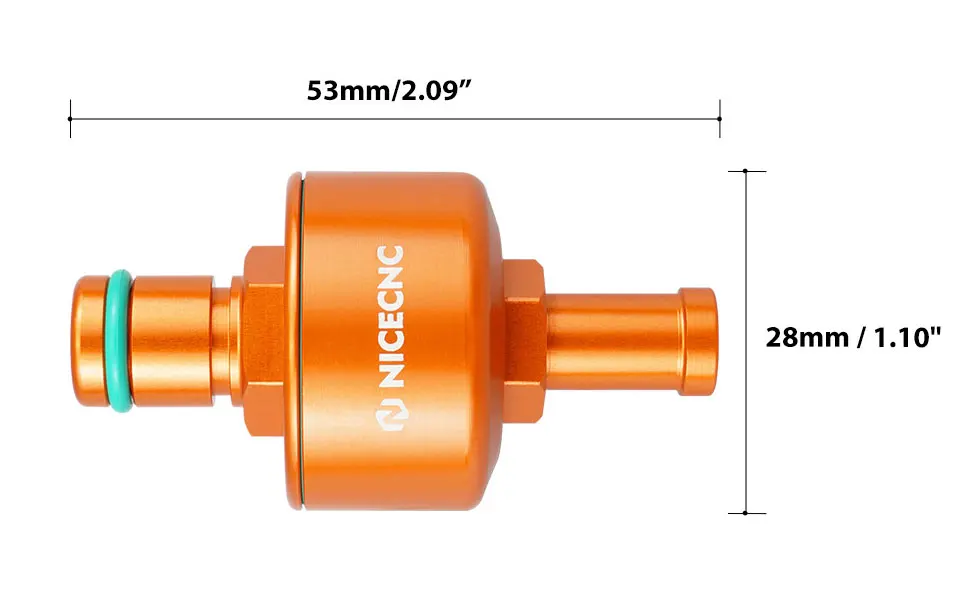 Nicecnc Cnc Billet Fuel Filter For Ktm 690 Smcr/smc/enduro/r 2008-2015 ...