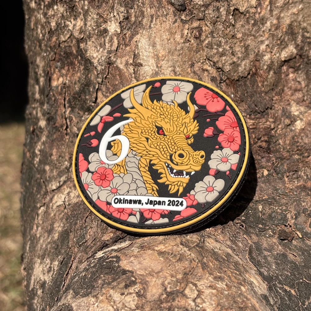 Custom 2D 3D Effect Custom Soft Rubber Logo PVC Badges Iron On PVC Patches With Hook and Loop ...