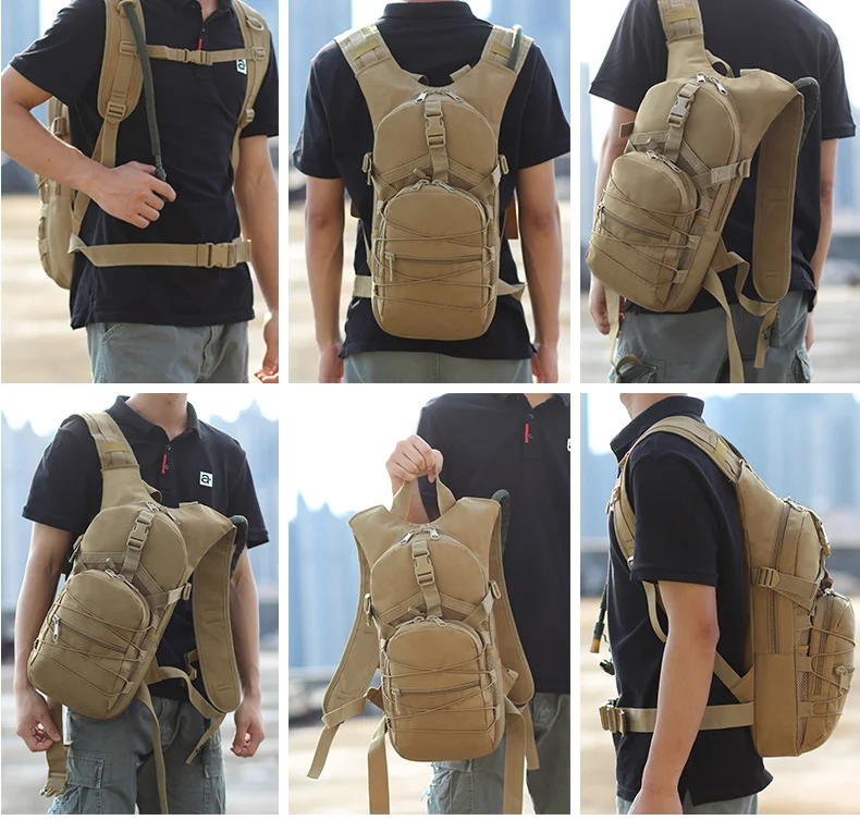 3l Tactical Hydration New Running Cycling Camping Hiking Drinking Water ...