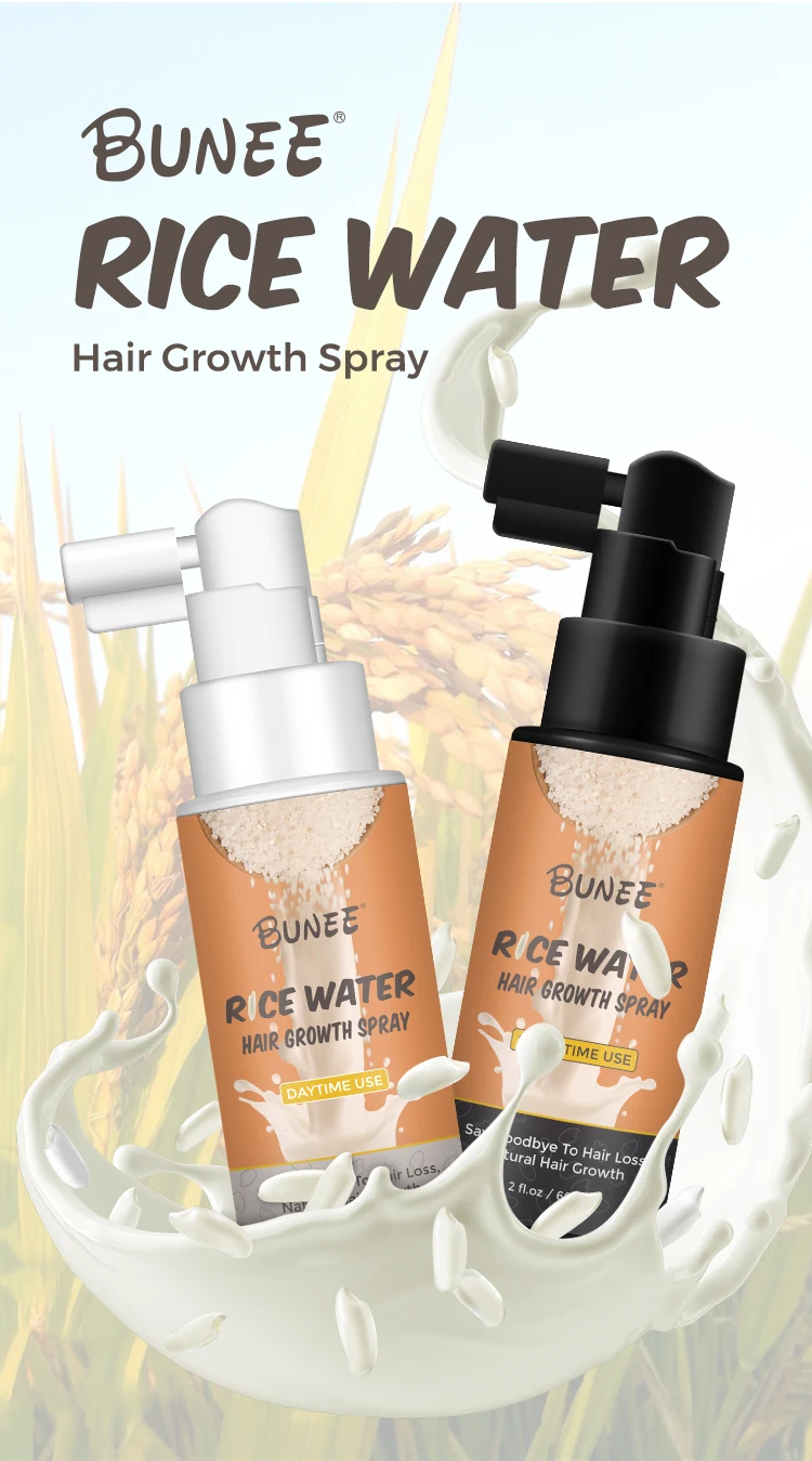 Rice Water Hair Spray Rice Water Hair Growth Spray With Rosemary Oil ...