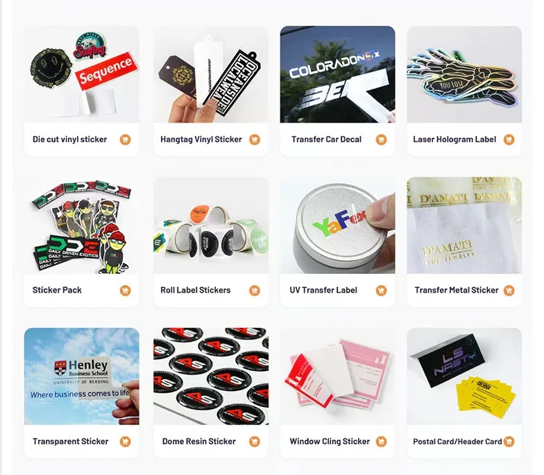 UV Resist Weatherproof Self-Adhesive Label Durable Waterproof Thick PVC ...