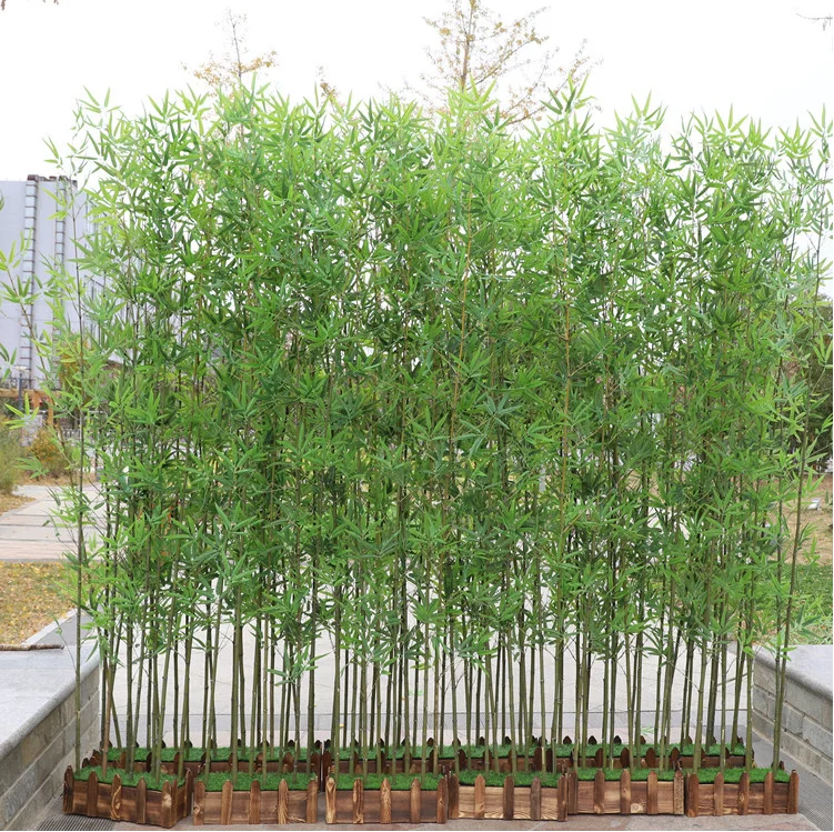 Synthetic PVC Bamboo Poles - Eco-Friendly Artificial Plants