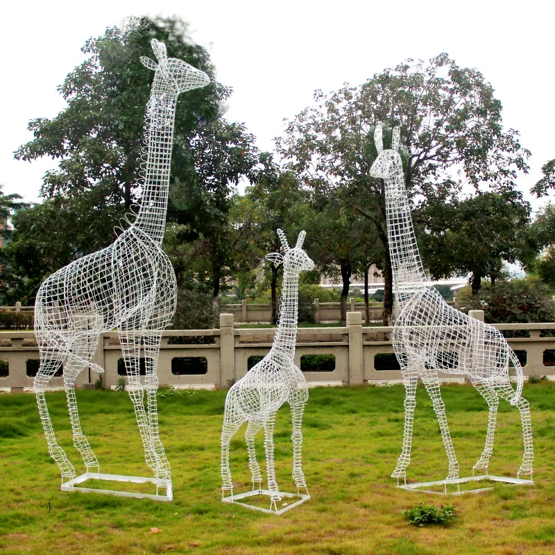Custom Fiberglass Animal Sculptures for Outdoor Display