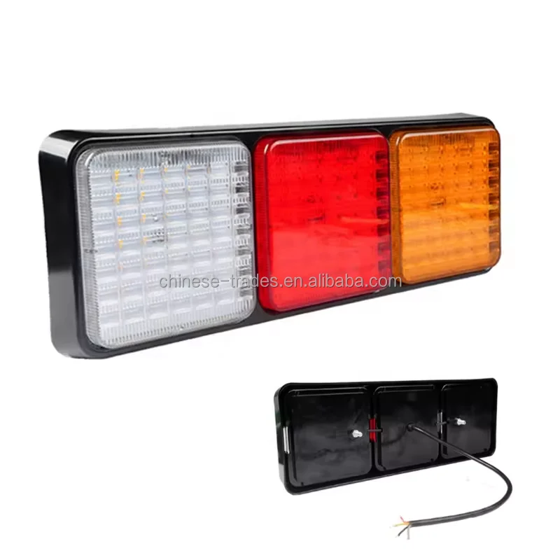 Toplead 72LED Tail Light - Bright, Reliable Heavy Truck Lamp
