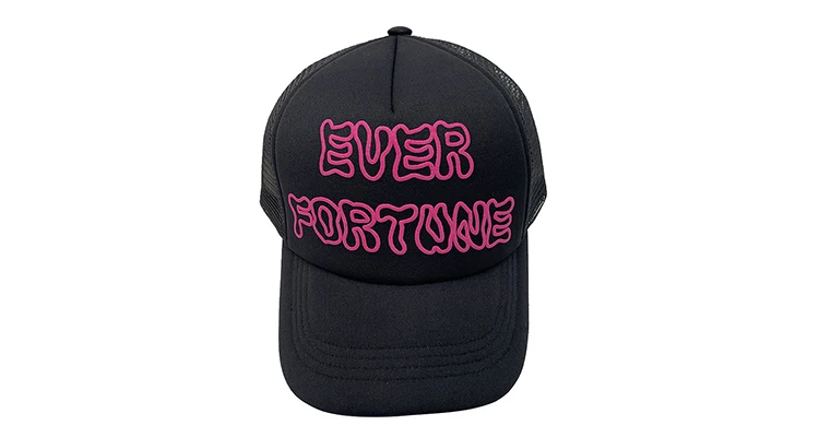 Custom Two-Tone 3D Puff Curved Brim Mesh Adult Kids Baseball Cap ...