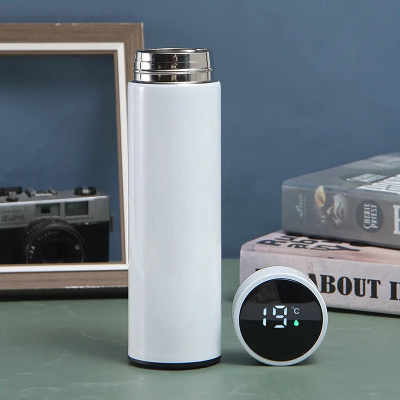 500ml Colour Stainless Steel Bottles Insulated Thermos Led Digital ...