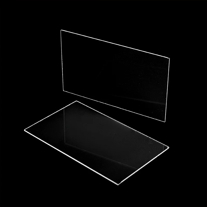 Custom Quartz Glass Window Piece - High Temperature Resistant