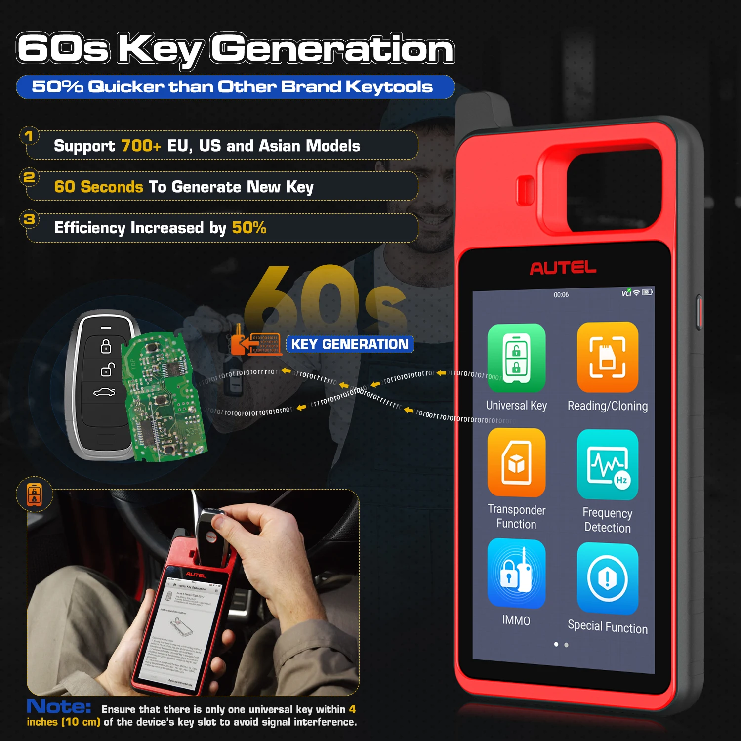 Autel MaxiIM KM100 Key Programming Machine & Code Reader | Wholesale
