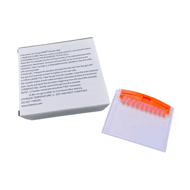 Rsbm Tris-glycine Precast Gel 10pcs/box Bio-rad Western Blot Rtg1010g20 ...