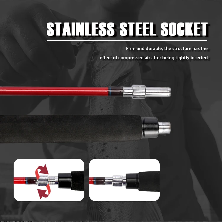 6ft 182cm 50lb Boat Spinning Rods - Heavy Saltwater Fishing