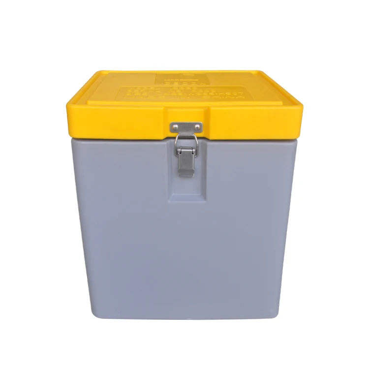 Roto-molded 30l Dry Ice Cooling Container Cooler Box With Wheels Ice ...