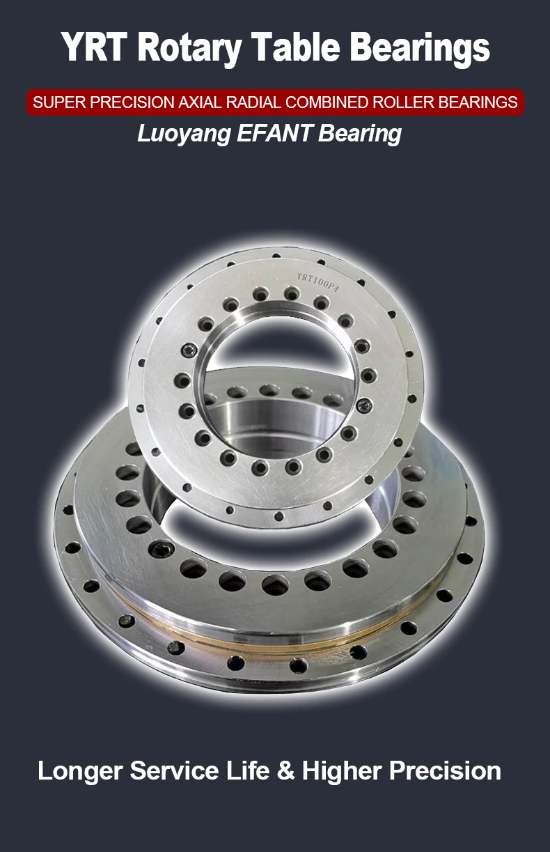 YRT460 Rotary Table Bearing Mechanical Bearings High Rotating Precision ...