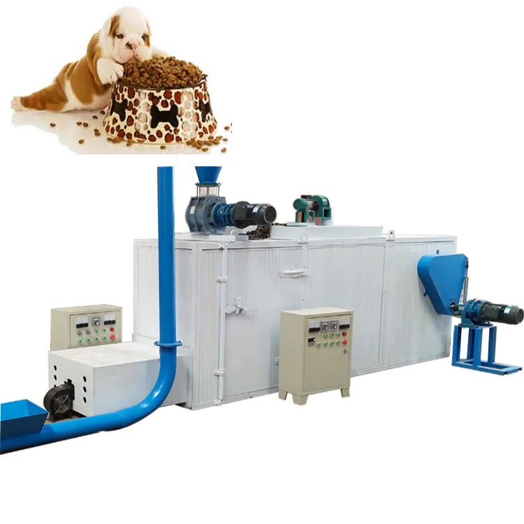 High Quality Industrialized Fish Feed Pellet Dryer Continuous Animal ...