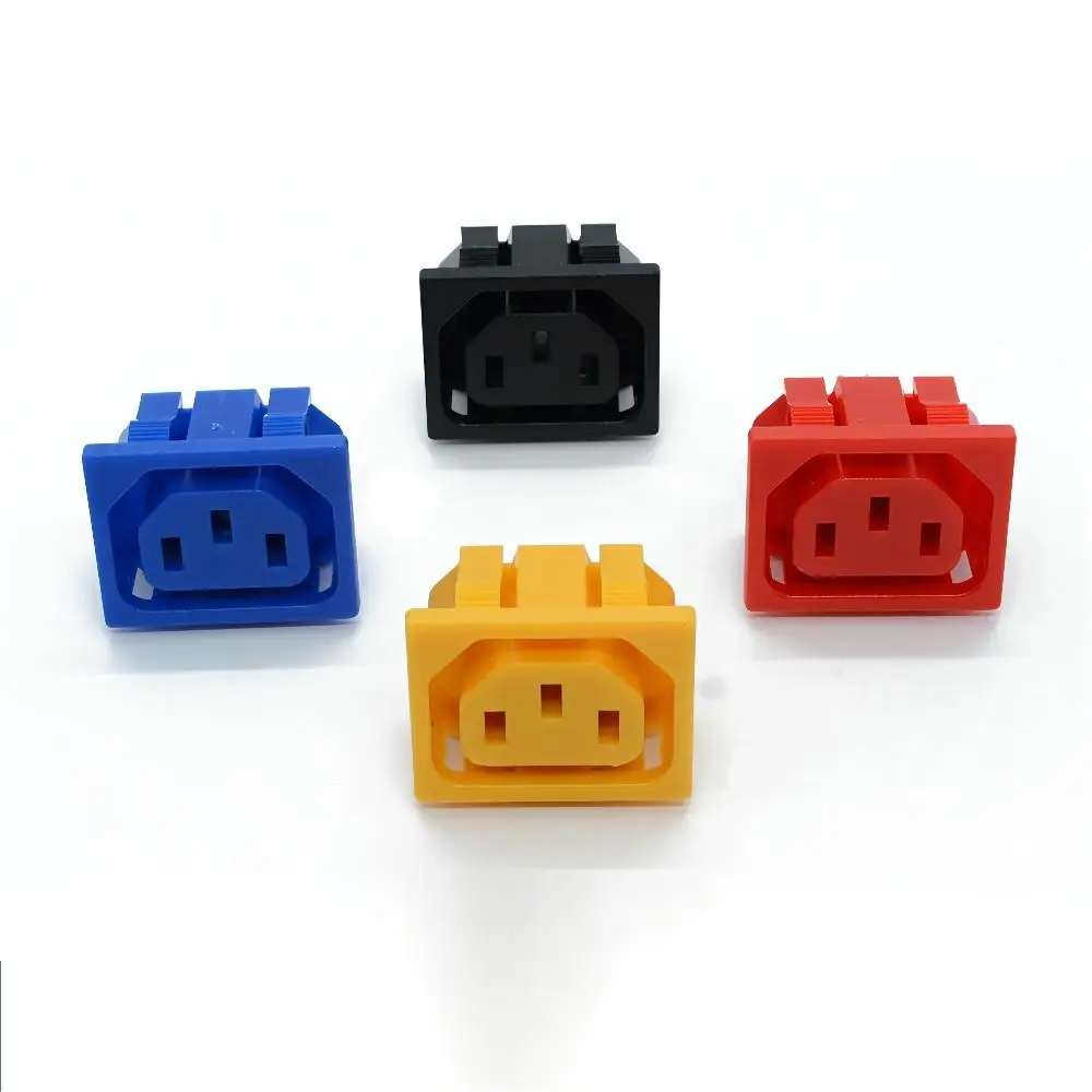 C13 3pin AC Power Female Socket Receptacle - EU Standard