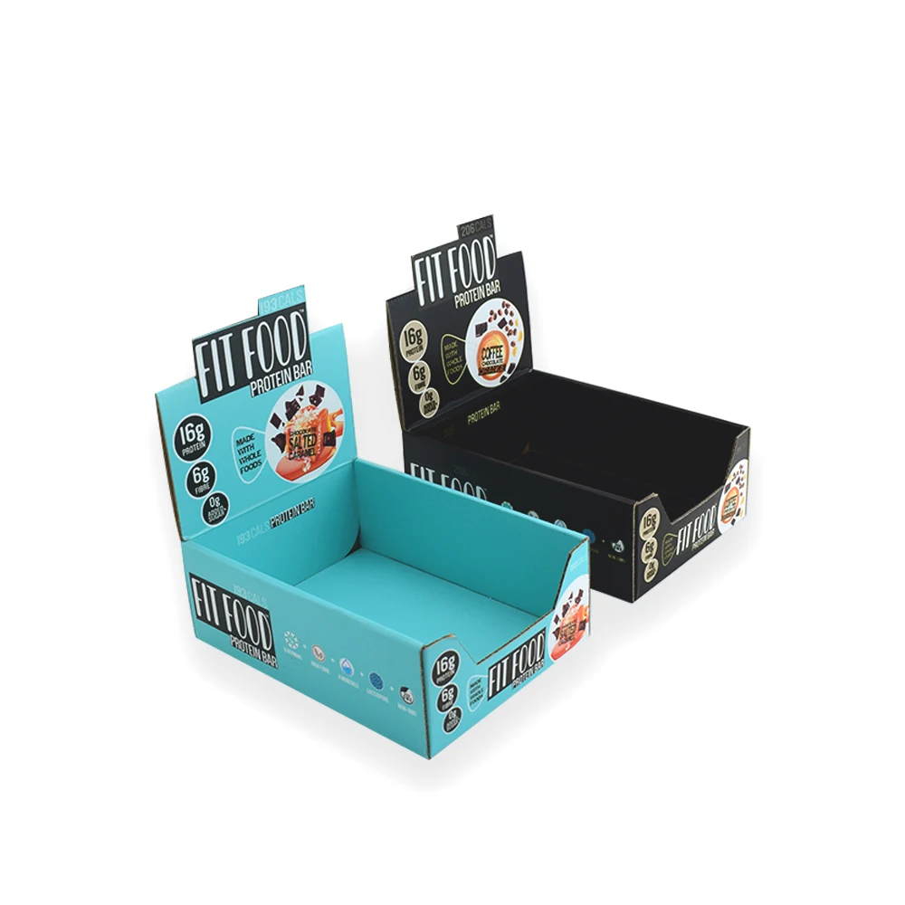 Supermarket Retail Candy Bar Display Food Box Cardboard Counter Snacks ...