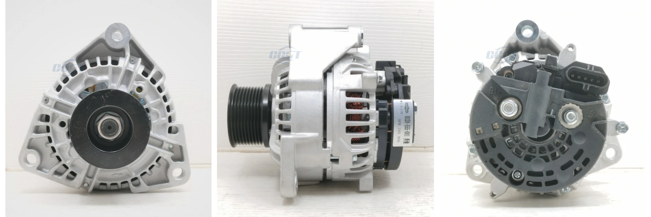 For Man Trucks Buses 24v 80a Alternator For Bosch Alternator 0124655009 ...