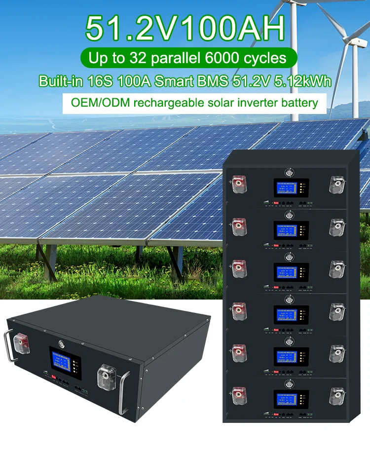 Family 51.2v 6000+ Cycles 10kwh Li-ion Inverter Battery Lifepo4 Solar 48v 50ah 100ah 200ah ...