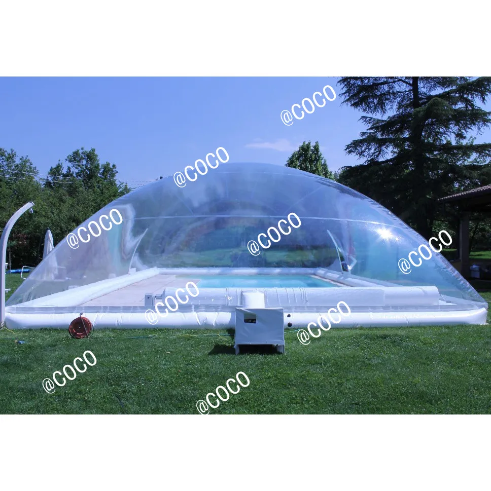 Inflatable Transparent Pool Dome With Free Shipping to Door Perfect ...