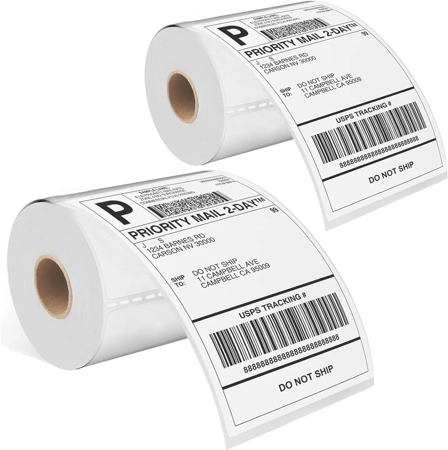 4x6 Custom Stickers Logo Express Label Sticker Thermal Paper 100x150 ...