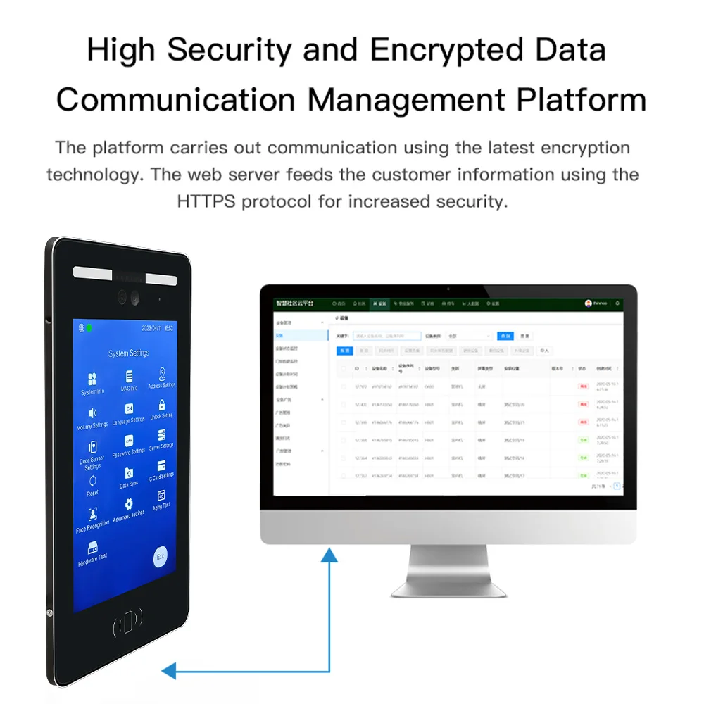 Face Recognition Video Door Phone Intercom System for Multi Apartments ...
