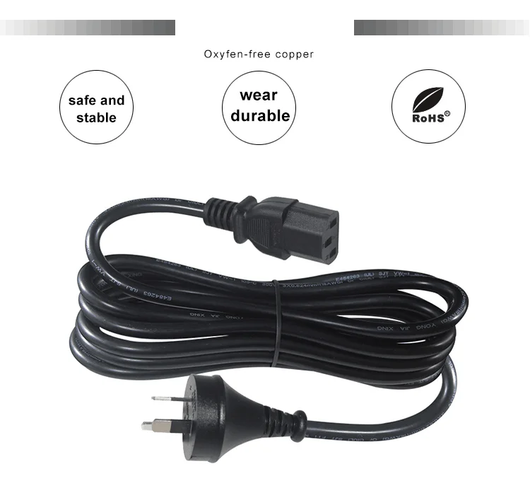 Australian Standard Power Cable Iec C13 Electrical Plug Monitor Tv ...