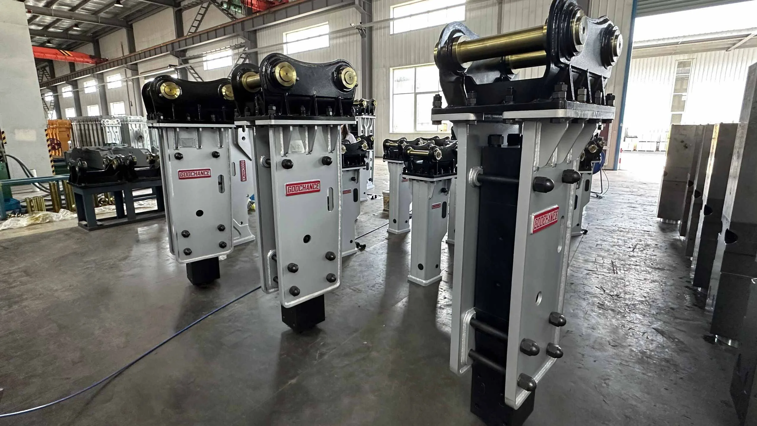 Digging Machine Excavator Hammer Hydraulic Rock Breaker Hammer Jack ...