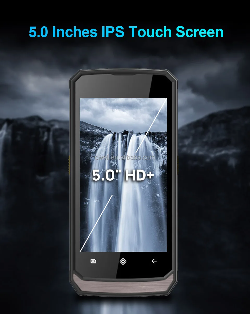 Uniwa M580 Heavy-duty Android 10 Handheld Pda With Gps Glonass Dual ...