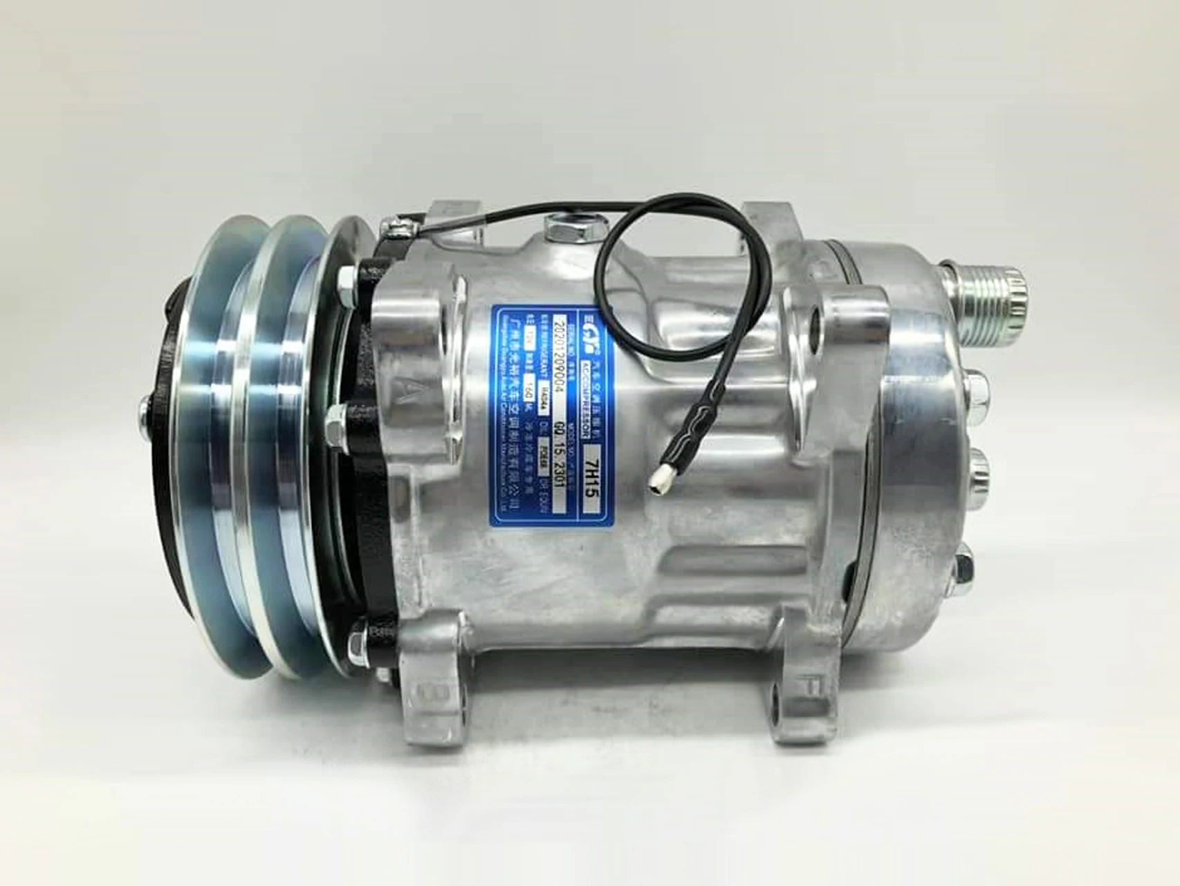 Sanden 7H15 R404A New 12V AC Compressor for Cars/Trucks/Buses/Trailers ...
