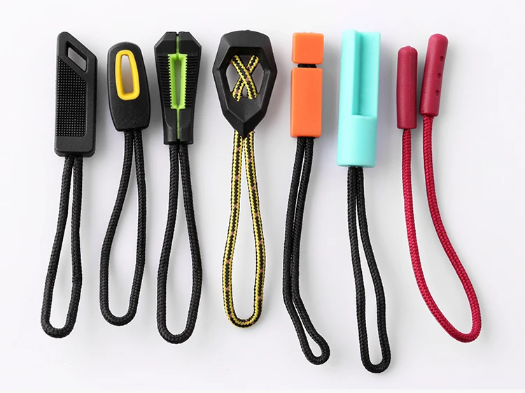 Rapid Custom Colorful Soft Pvc Zipper Pull Clothing Rubber Plastic ...