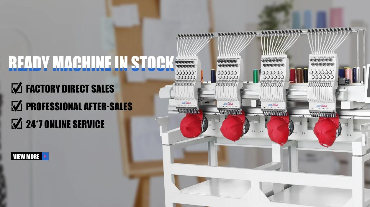 4 Head Multi-needles Embroidery Machine T Shirt And Flat Handy ...
