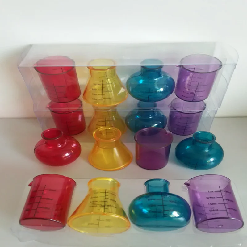 Chemistry Science Lab Equipment Shaped Drinking Cocktail Shot Glass ...
