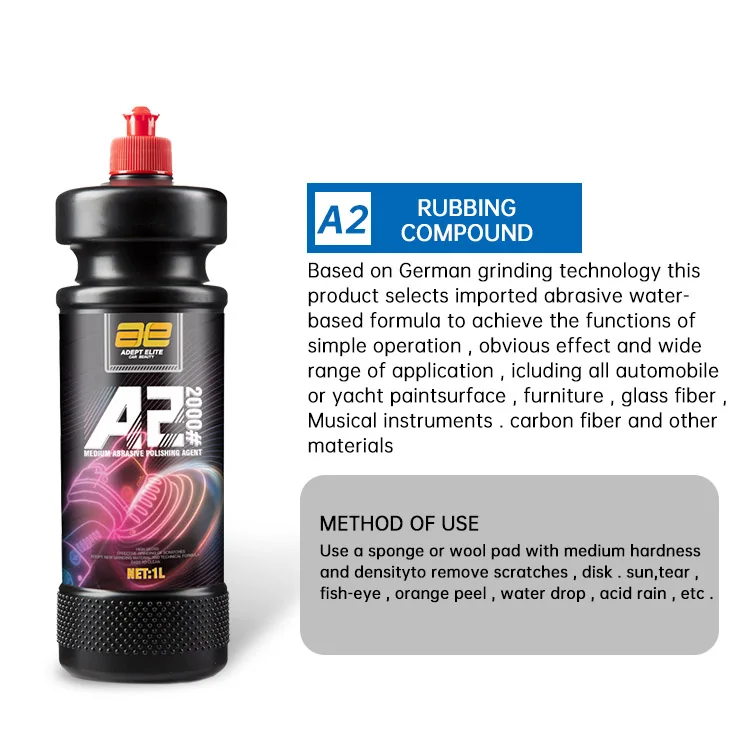 AE A1 Heavy Cutting Compound - Car Polish for Scratches