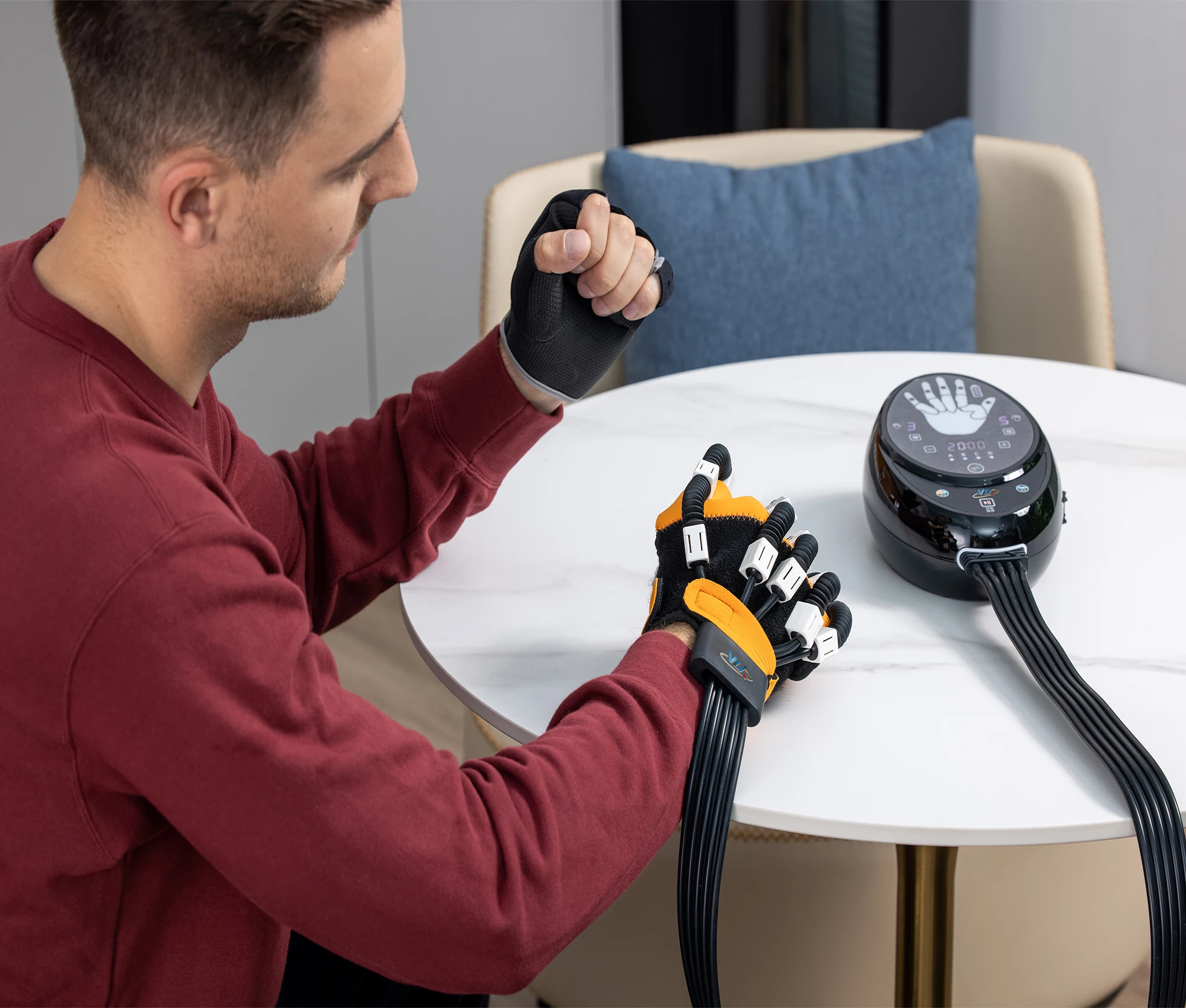 Electric Muscle Stimulation for Hand Recovery - VU-FR01