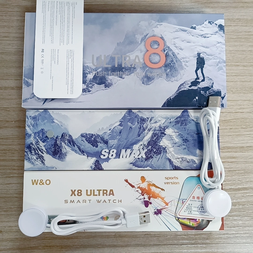 X8ultra Gs8ultra N8ultra Ws8ultra Hw8ultra S8max H10pro 2.0 Screen Watch 8 Smart Watch Hw8 X8 ...