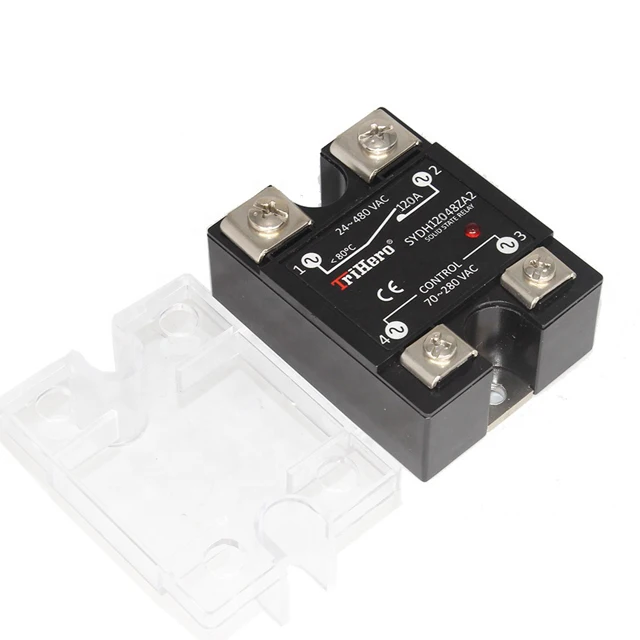 Aa Ssr 10a 15a 25a 40a 60a 80a 100a 120a Outputs 24-48vac Single Phase Ac Output Ac To Ac Solid ...