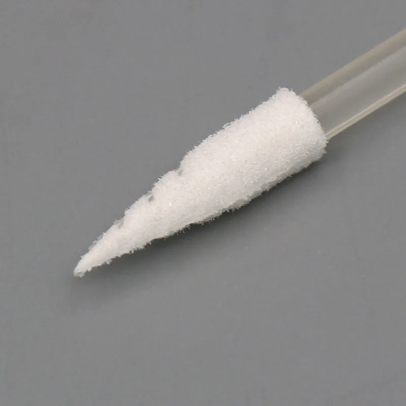 Mini Spiral Tip 100 PPI(Z) Open-cell Polyurethane Foam ESD Safe Swab ...