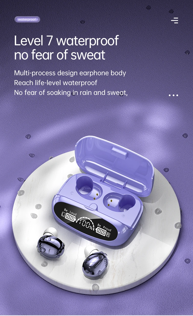 M32 Tws Wireless Earphones Touch Control Sport Headset Power Bank ...