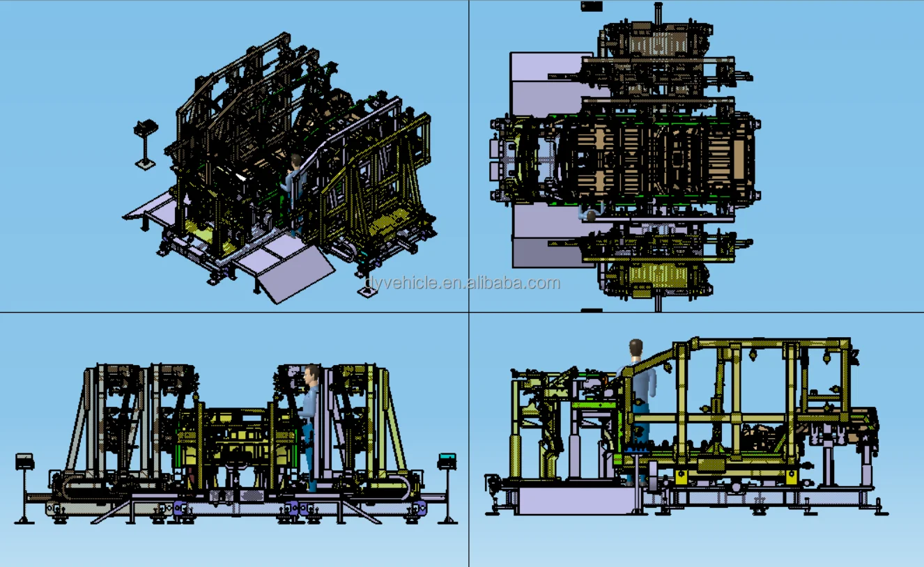 High Precision Automotive Body Floor Part Welding Jig And Fixture ...