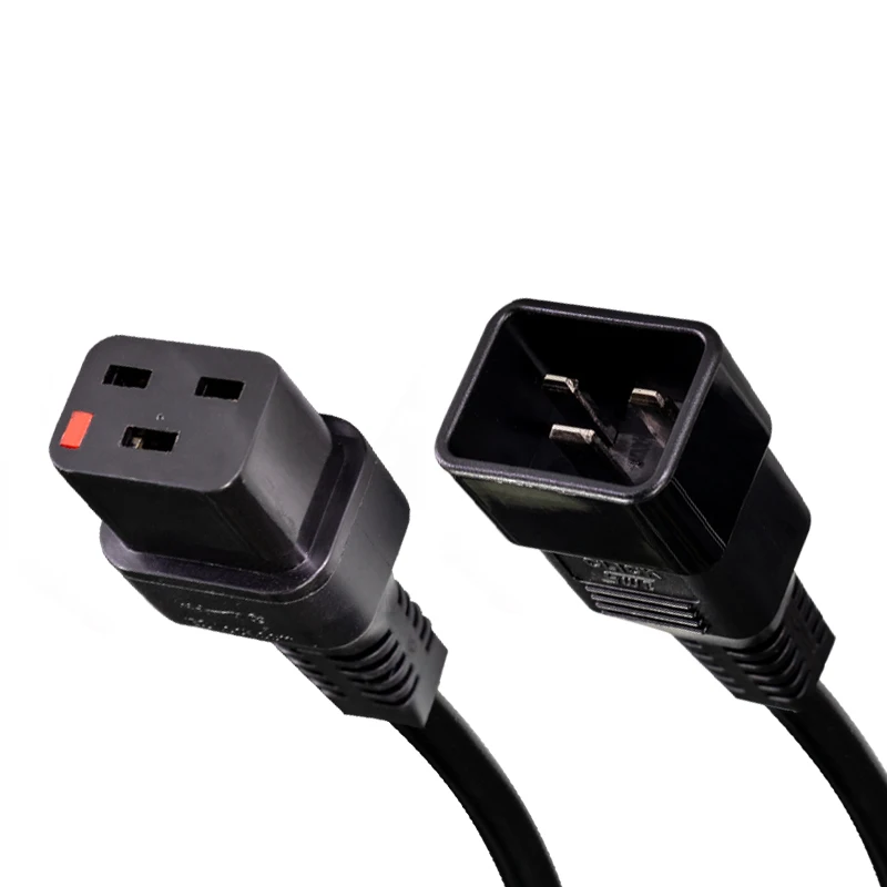 Power Extension Cord Heavy Duty 14 Awg Iec C20 To C13 C14 Power Cord 10a 15a 20a Copper Core ...