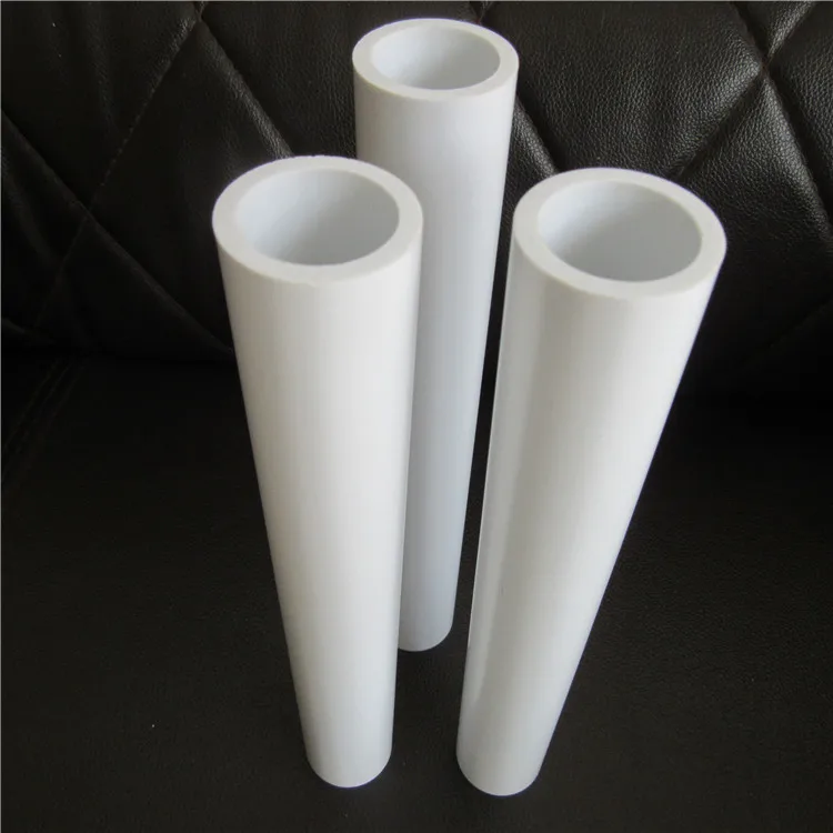 Customizable White PVC Tube Rigid Extruded Plastic Pipe Thicker Wall ...